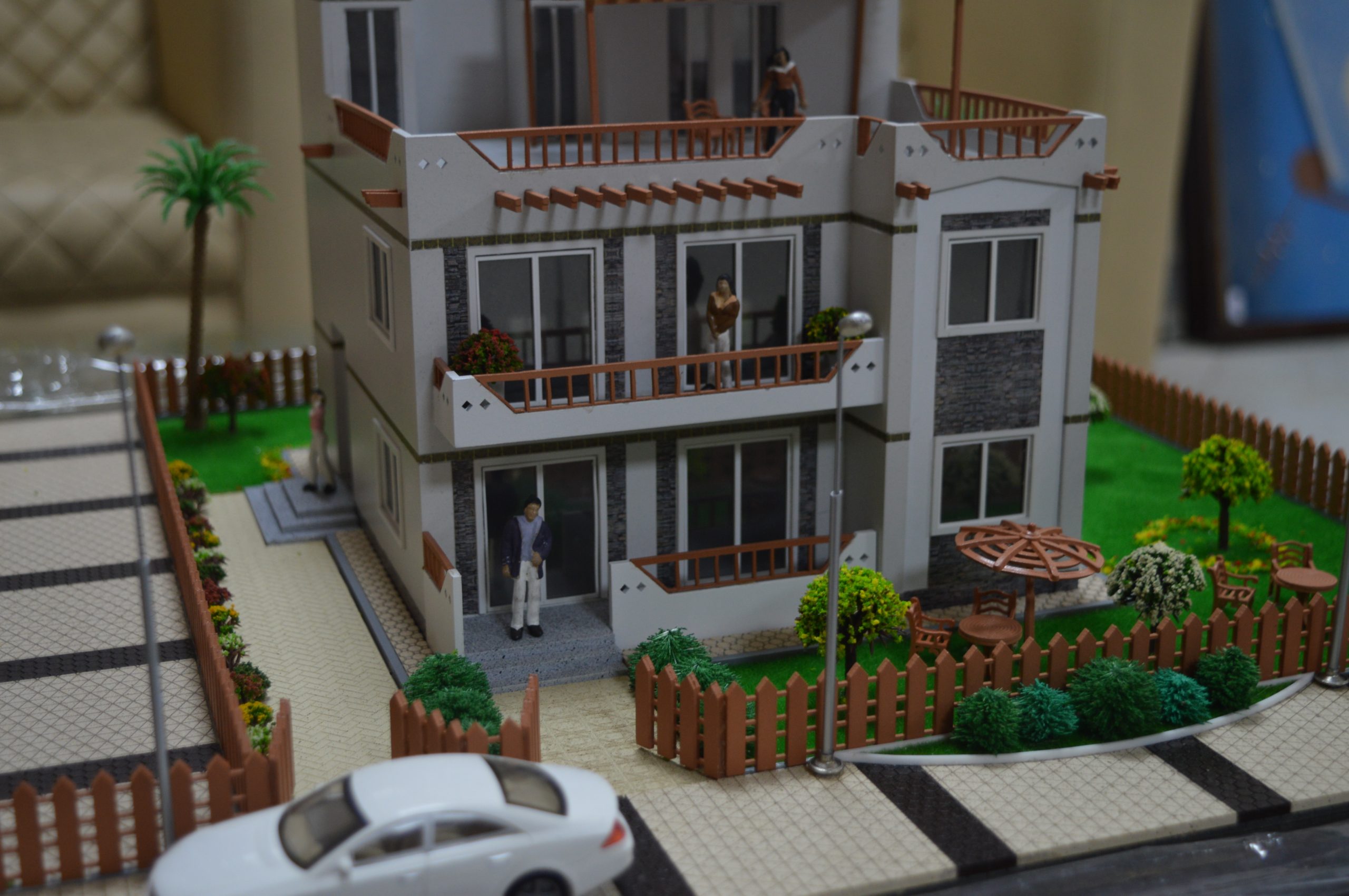 villa A1 | city company for scale models and maquette of architectural